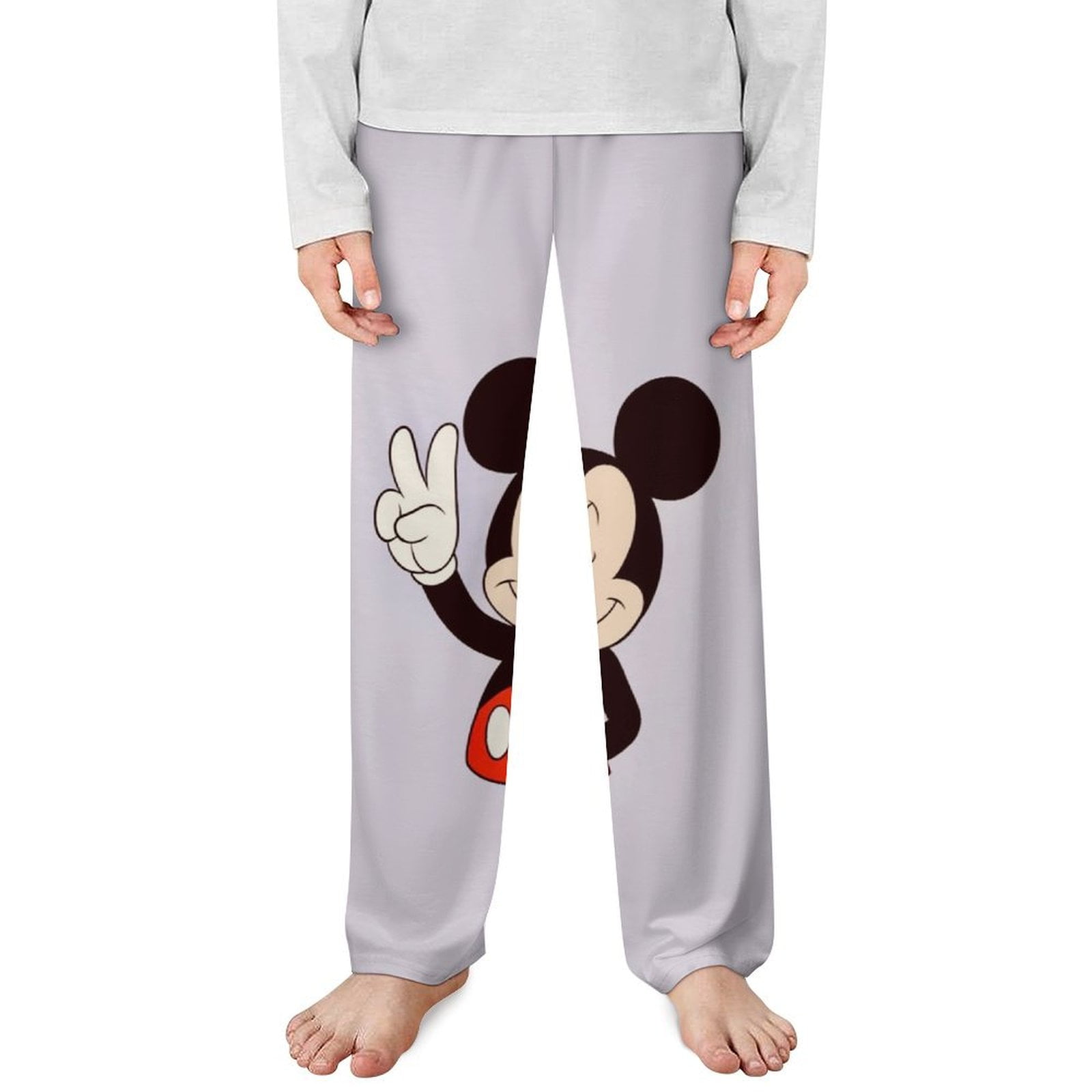 Cartoon Mouse Pajamas Pants for Gils Kids Cute Sleep Bottoms Cartoon ...