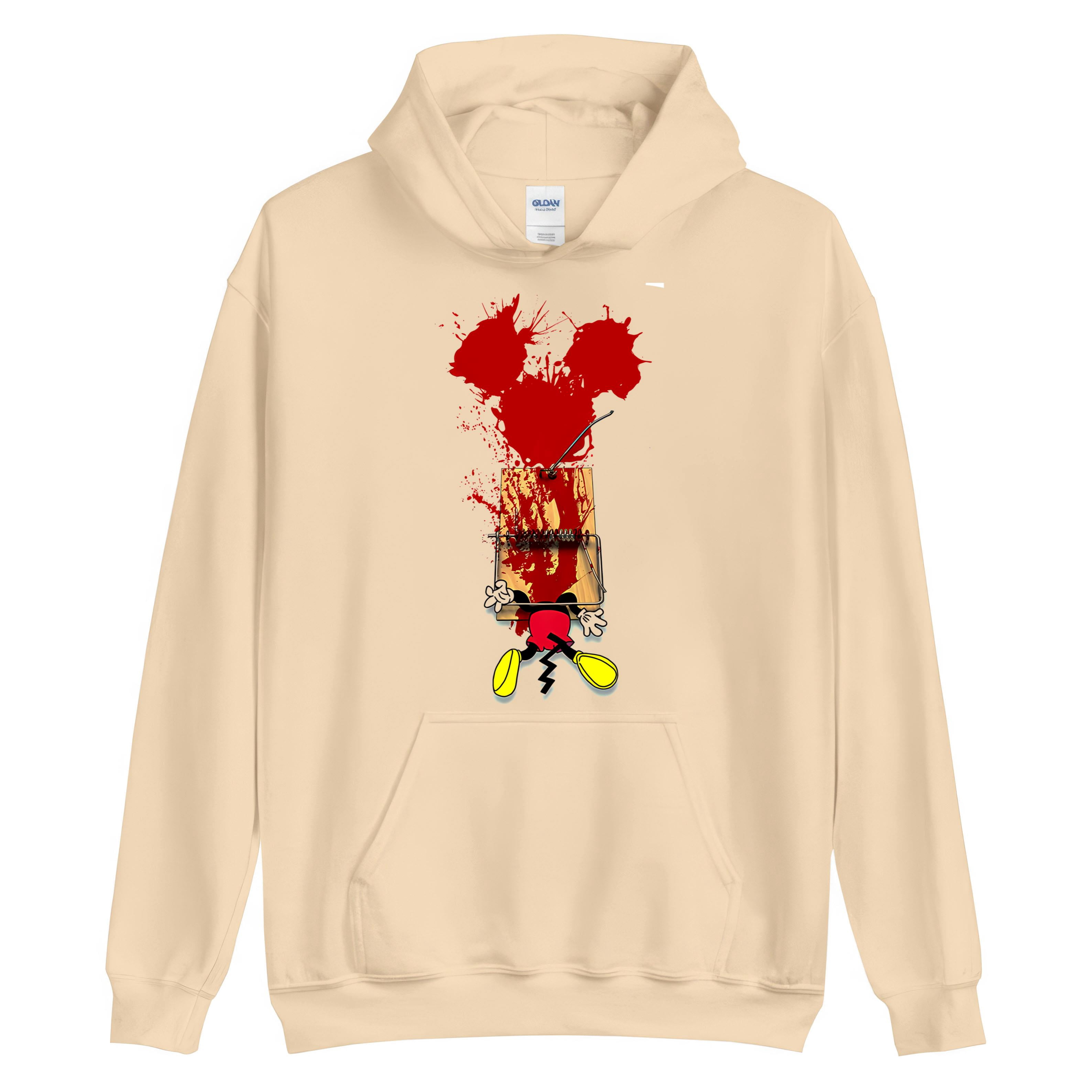 Cartoon Mouse in Trap T-Shirt Design-TH4022 - Walmart.com