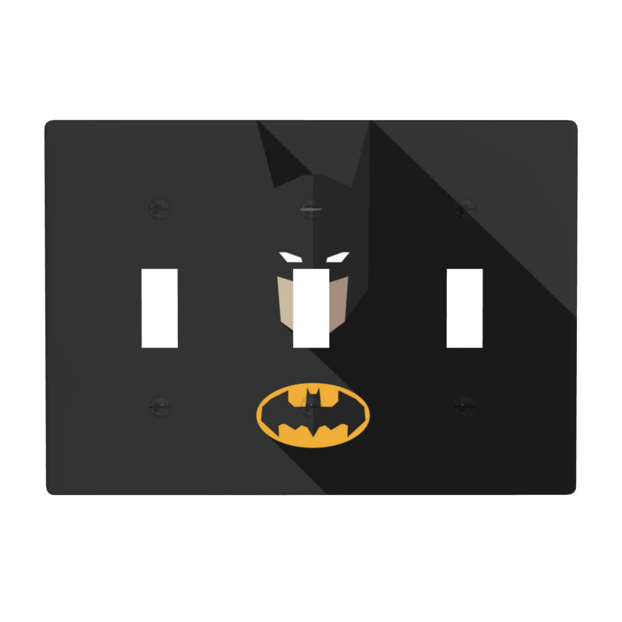 Cartoon Movie Hero 3-Gang Light Switch Cover Plates Single Toggle Wall ...