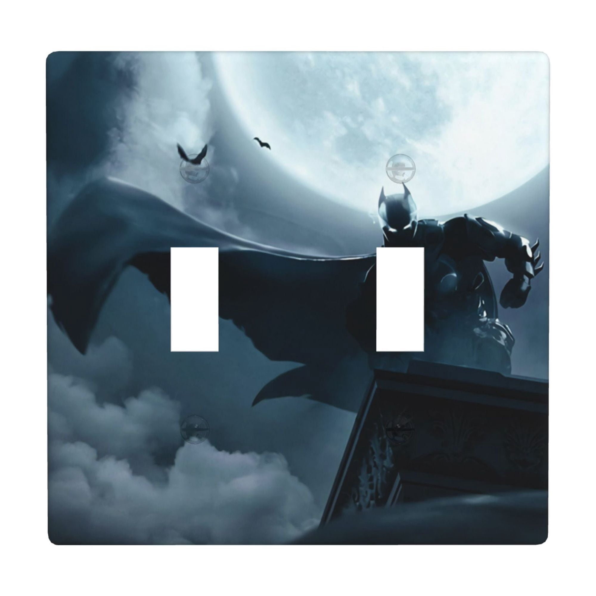 Cartoon Movie Hero Batman 2-Gang Light Switch Cover Plates Single ...