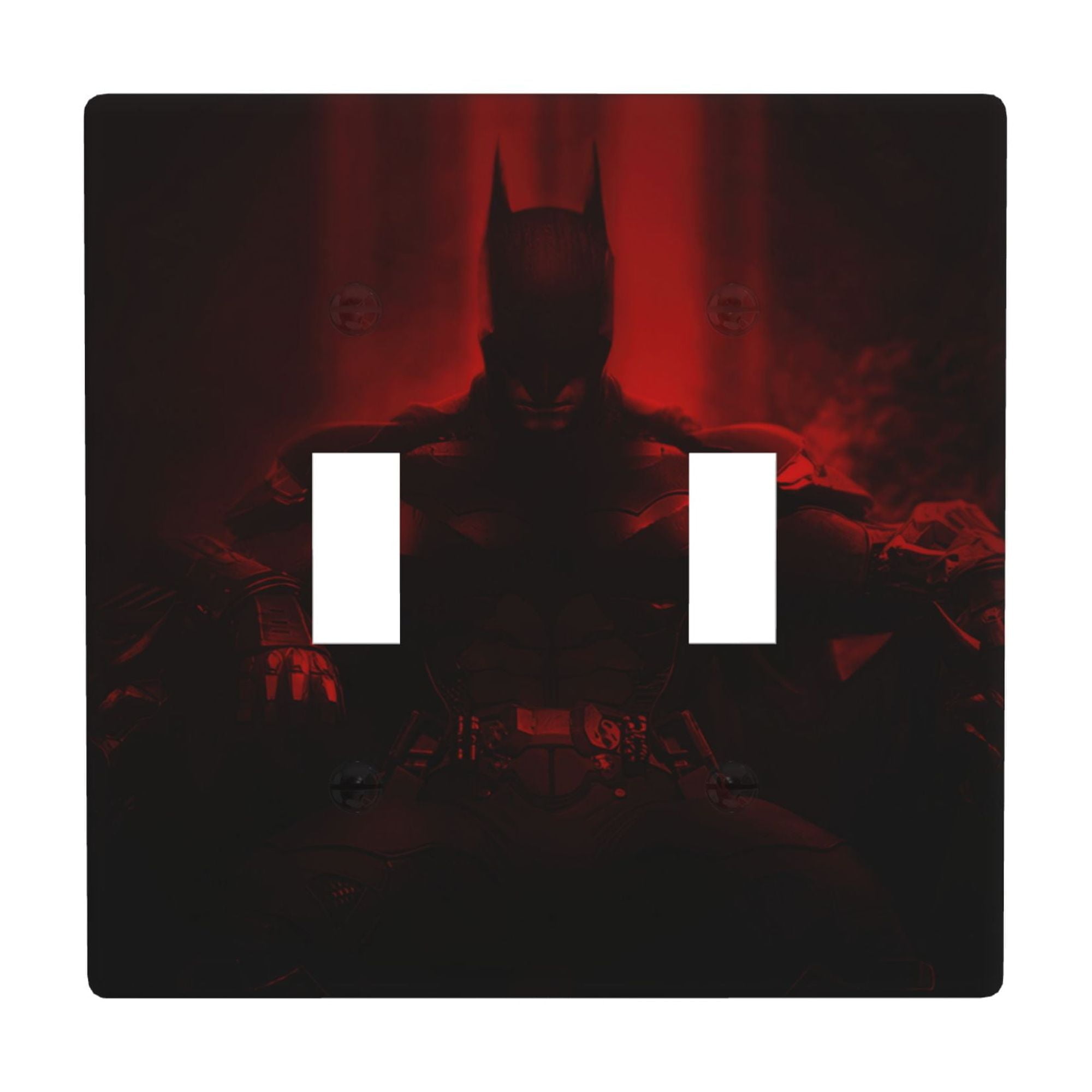 Cartoon Movie Hero Batman 2-Gang Light Switch Cover Plates Single ...