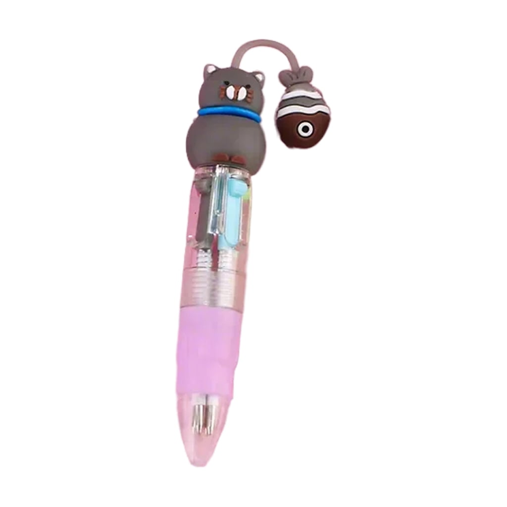 Cartoon Multicolor Pen for Color Coding Writing Drawing Journaling 4 ...