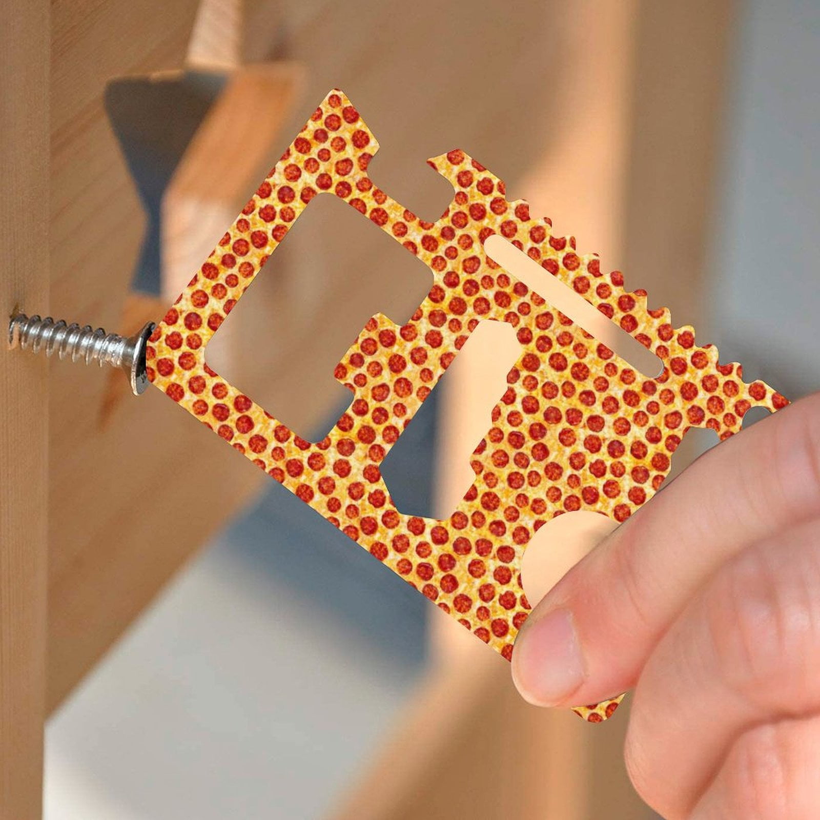 Cartoon Multitool Credit Card Sized Pocket Tool, 11-in-1 Wallet Multi ...