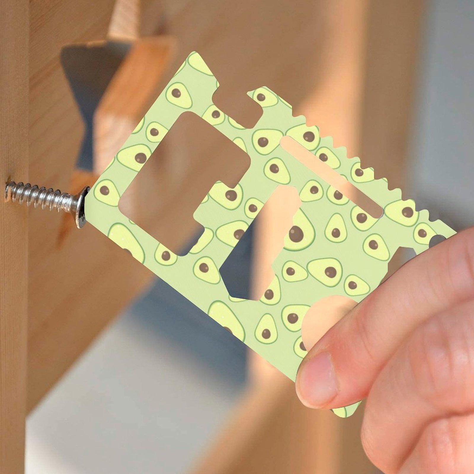 Cartoon Multitool Credit Card Sized Pocket Tool, 11-in-1 Wallet Multi ...