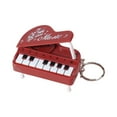 Cartoon Music Electronic Piano Chain Creative Couple Pendant Piano ...
