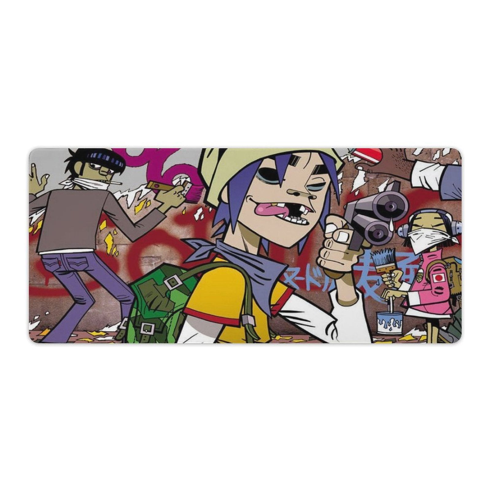 Cartoon Music Gorillaz Mouse Pad No-sliped Large Mousepad Extended ...