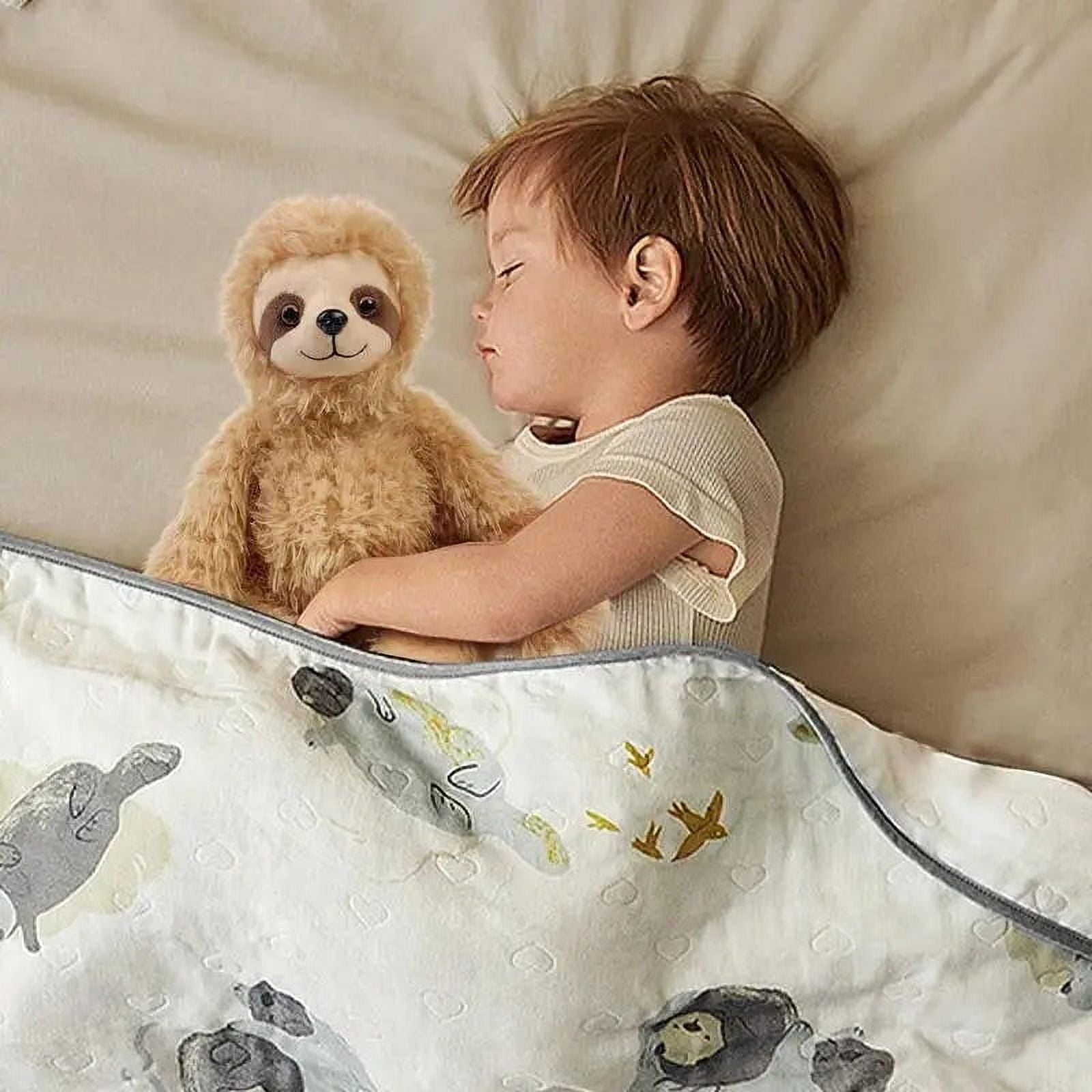 Sloth Stuffed Animal Plush Toys Realistic Sloth Cute Dolls Soft Doll ...