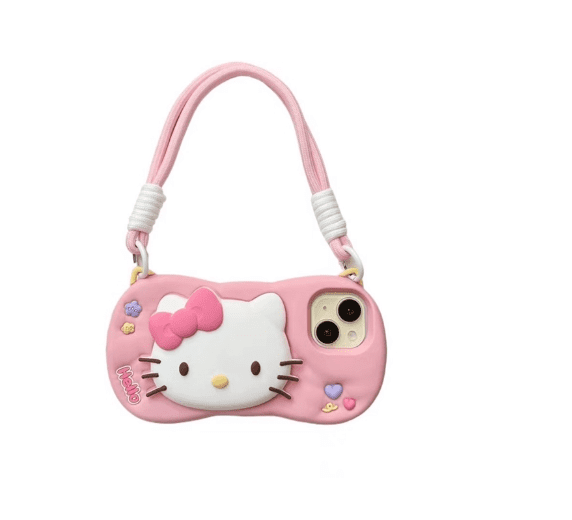 Cartoon My Melody Hello Kitty Cute Phone Case For iphone 16 15 14 13 ...