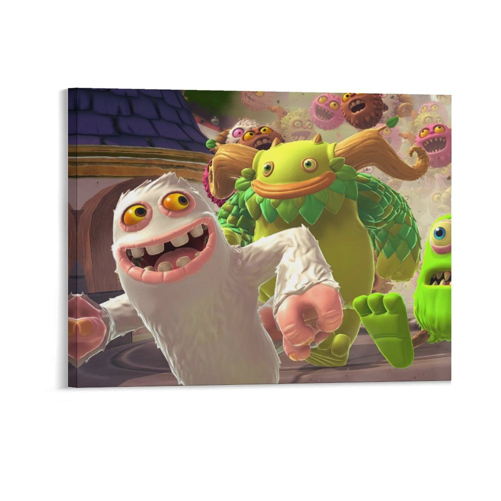 Cartoon My Singing Monsters Decorative Painting Canvas Wall Poster Art ...