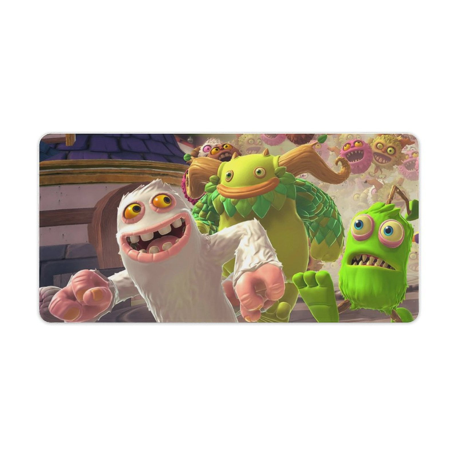 Cartoon My Singing Monsters Mouse Pad No-sliped Large Mousepad Extended ...