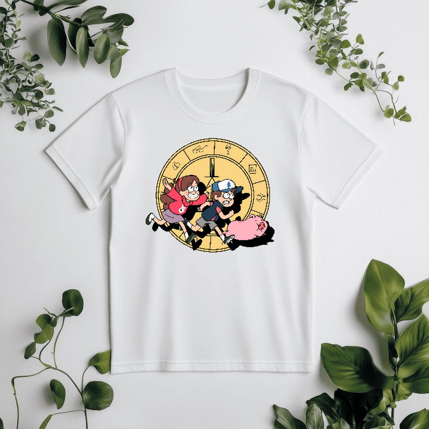 Cartoon Mystery Show Gravity Falls Inspired Retro Fan Art Animated ...