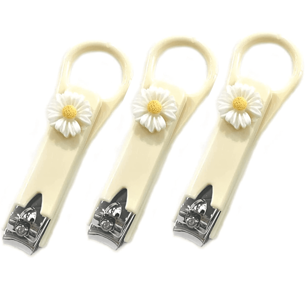 Cartoon Nail Clippers, 3 Pair Portable Tools - daisy - Walmart.com