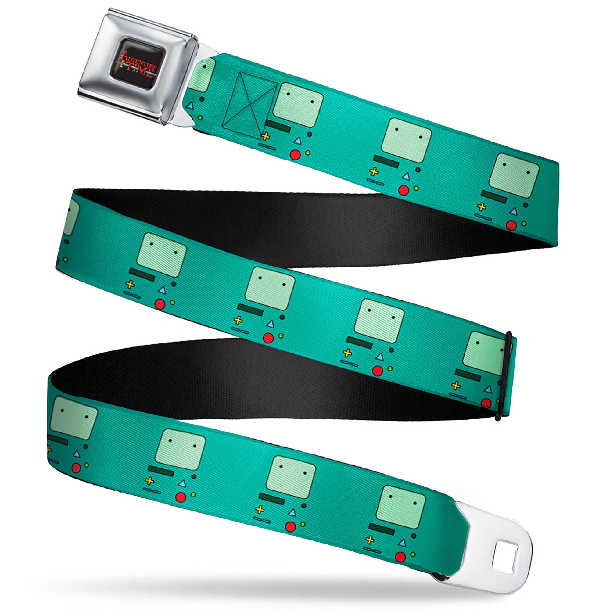 Cartoon Network Belt, Seatbelt Buckle Belt, Adventure Time BMO Repeat ...