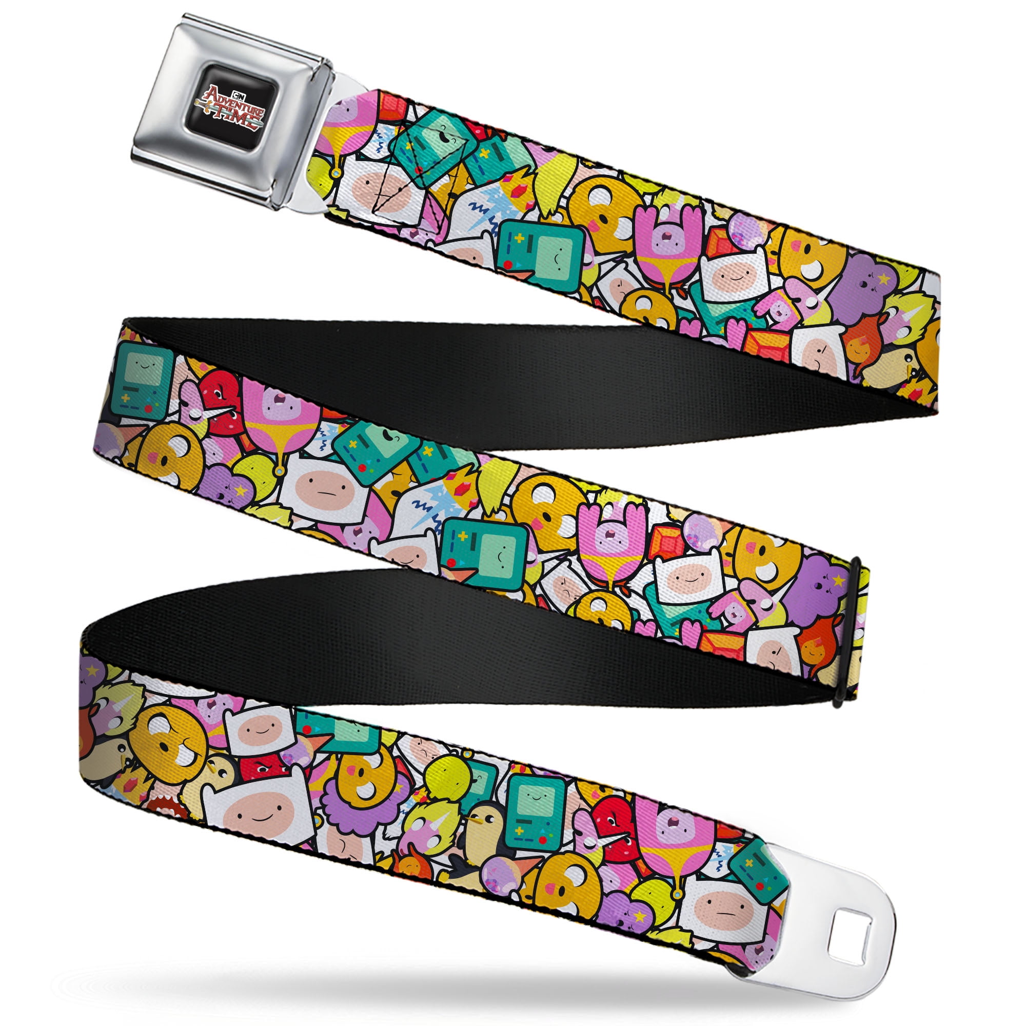 Cartoon Network Belt, Seatbelt Buckle Belt, Adventure Time Character ...