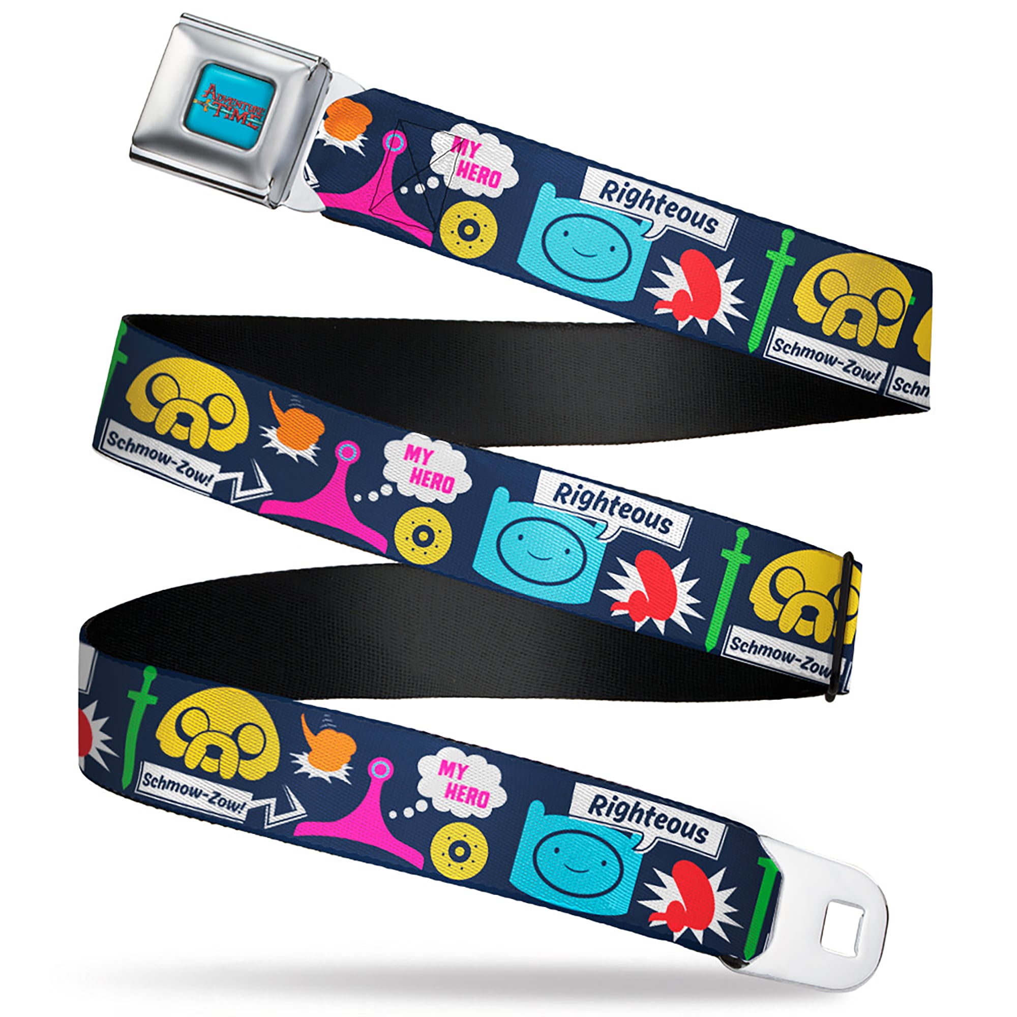 Cartoon Network Belt, Seatbelt Buckle Belt, Adventure Time Finn Jake ...