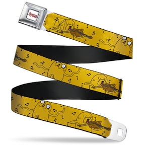 Cartoon Network Belt, Seatbelt Buckle Belt, Adventure Time Jake and ...