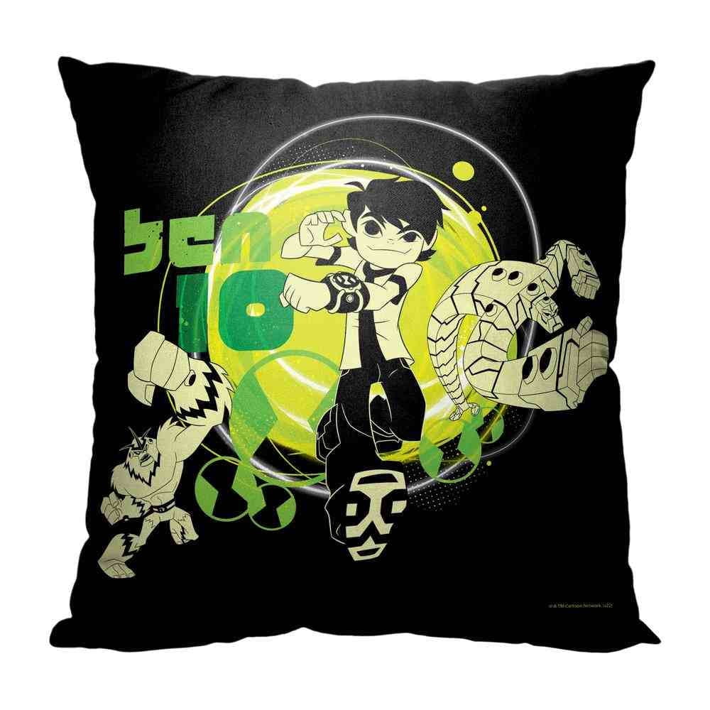 Cartoon Network Ben 10 Bens Power Kids Printed Throw Pillow - Walmart.com