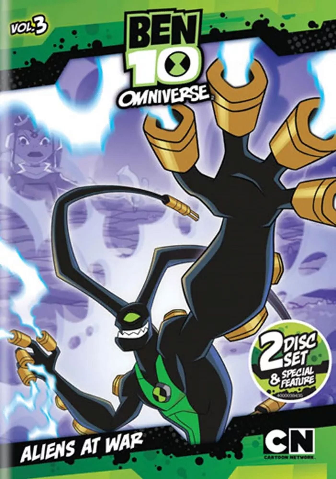 Cartoon Network Classic Ben 10 Omniverse Aliens at War D-V-D | Book It ...