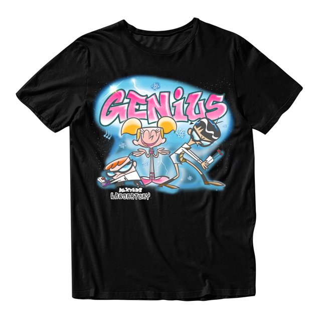 Cartoon Network Genius Dexters Laboratory Mens and Womens Short Sleeve ...