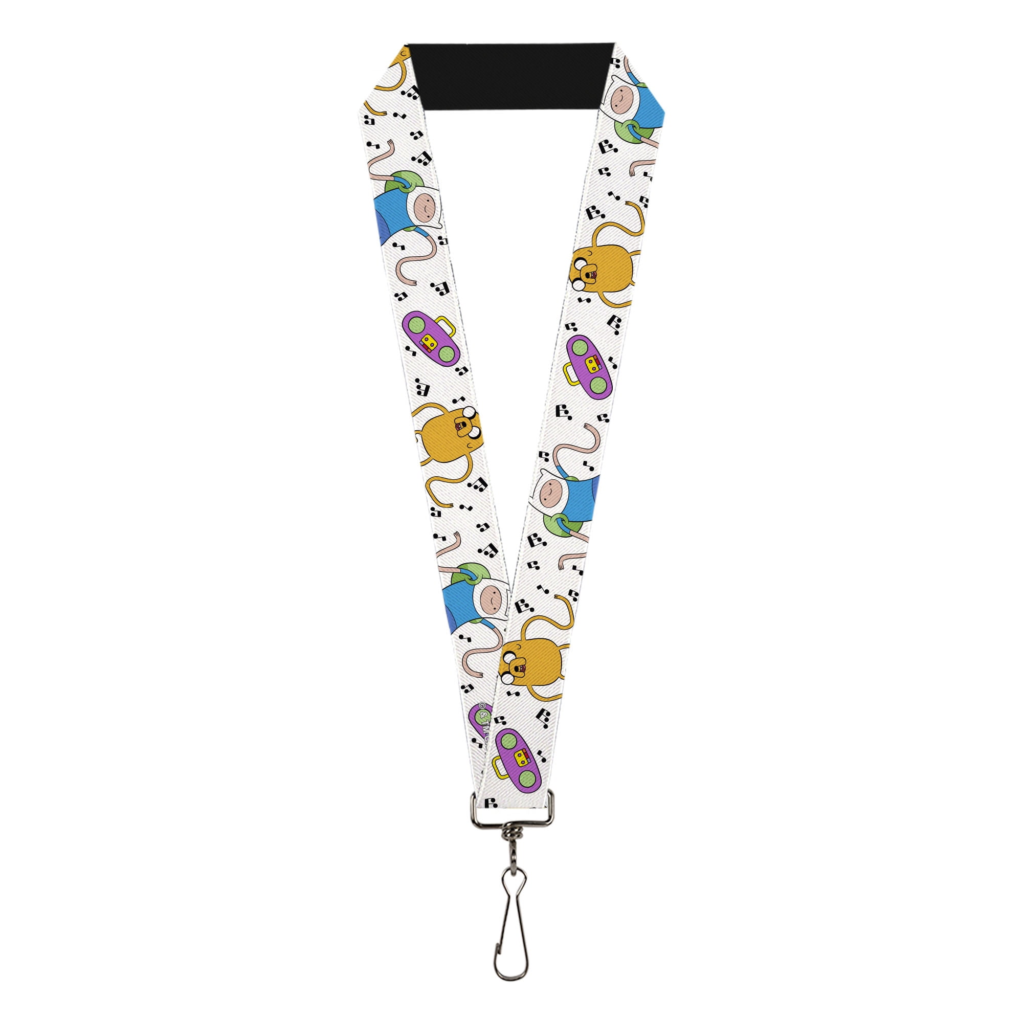 Cartoon Network Lanyard, Adventure Time Finn and Jake Long Arms Dancing ...