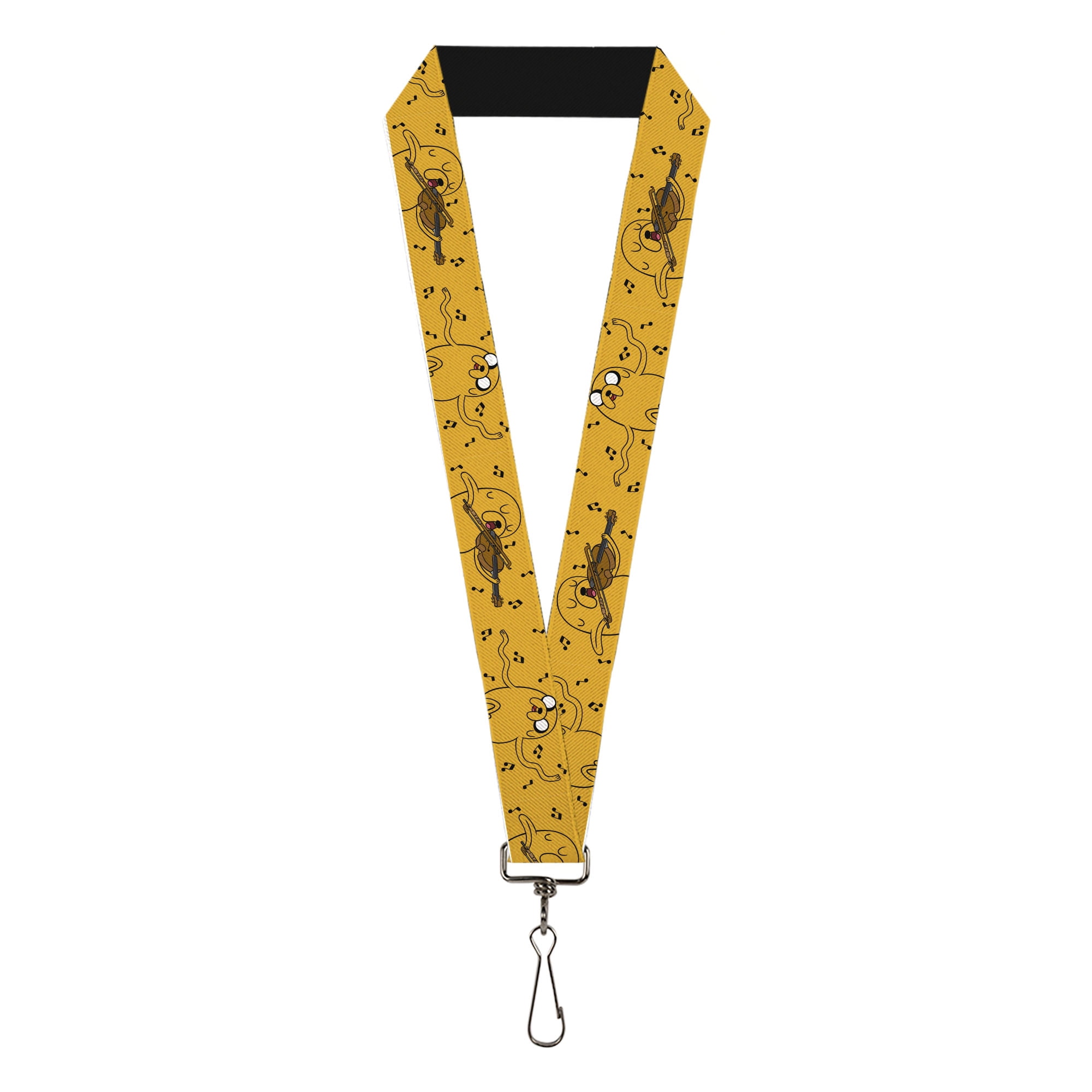 Cartoon Network Lanyard, Adventure Time Jake Dancing and Violin Poses ...