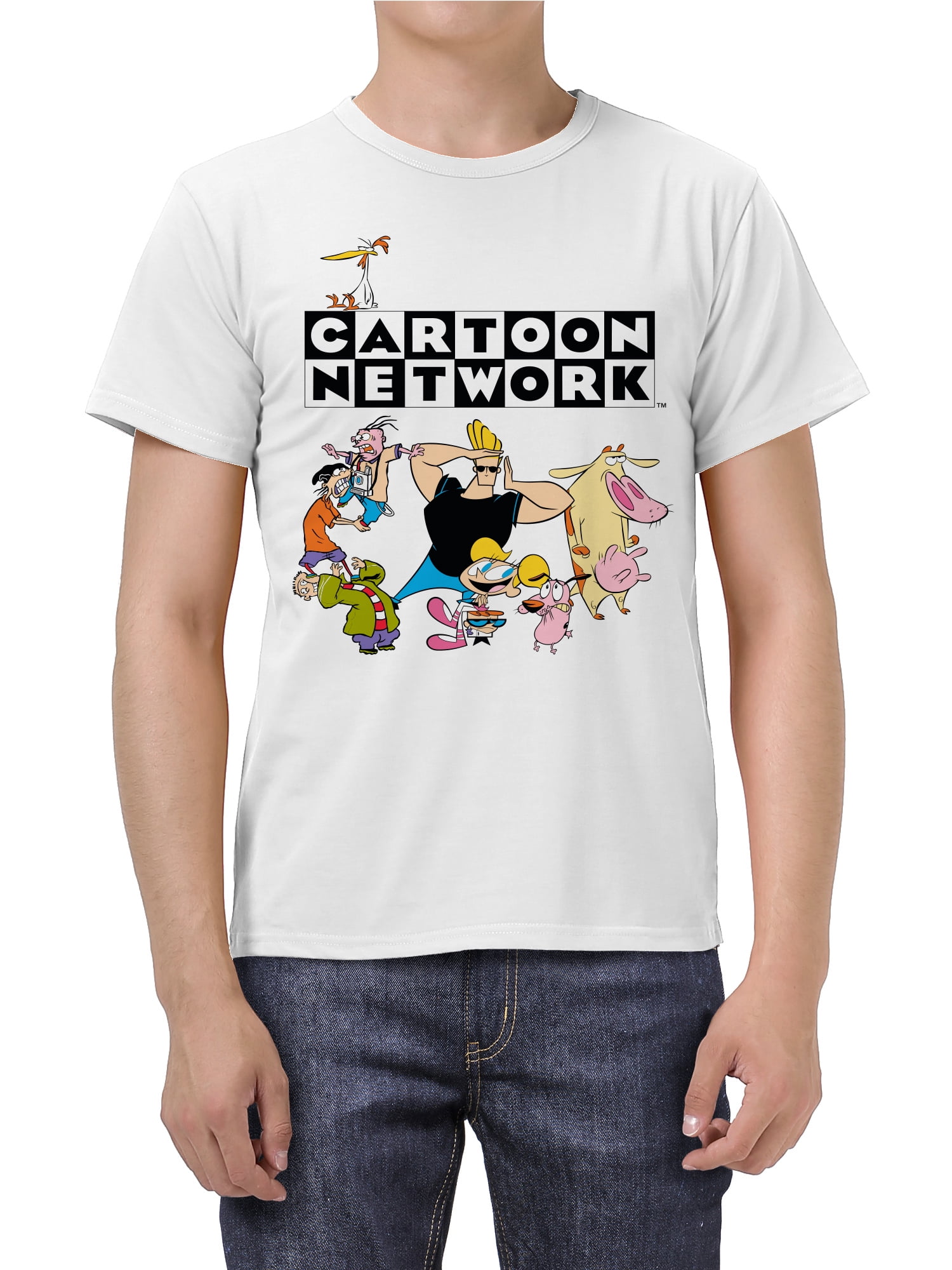 Cartoon Network Men's & Big Men's Multi Character Graphic Tee Shirt ...