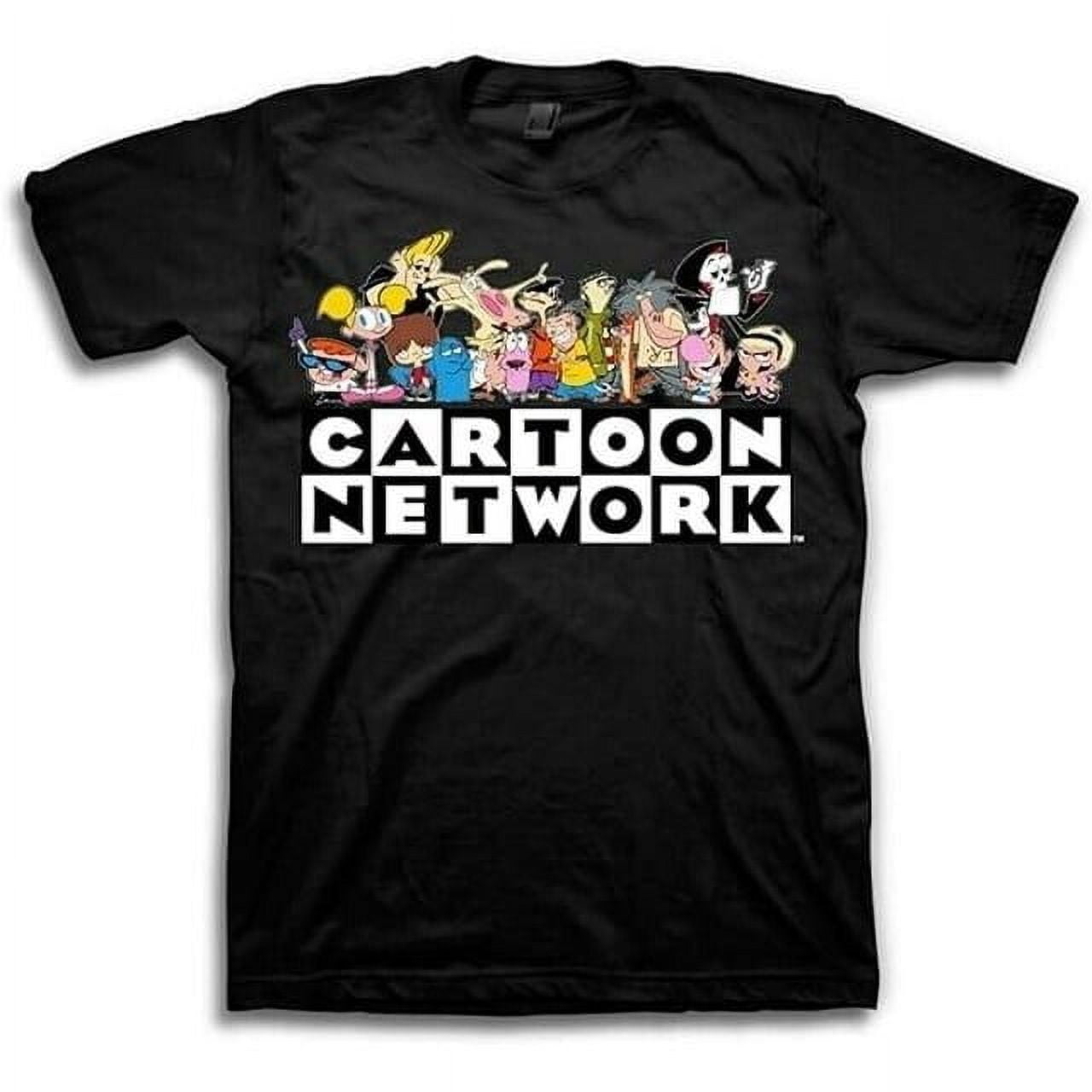 Cartoon Network Mens Shirt, Classic Cartoons T-shirt Black - Walmart.com