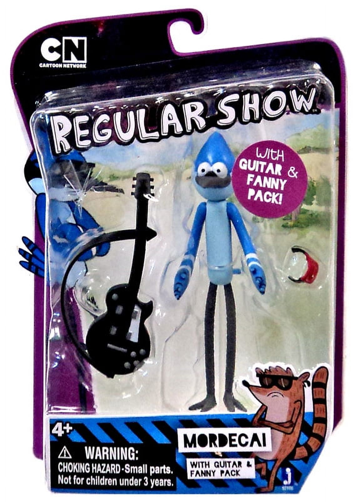 Cartoon Network Regular Show 4" Mordecai Action Figure with Guitar ...
