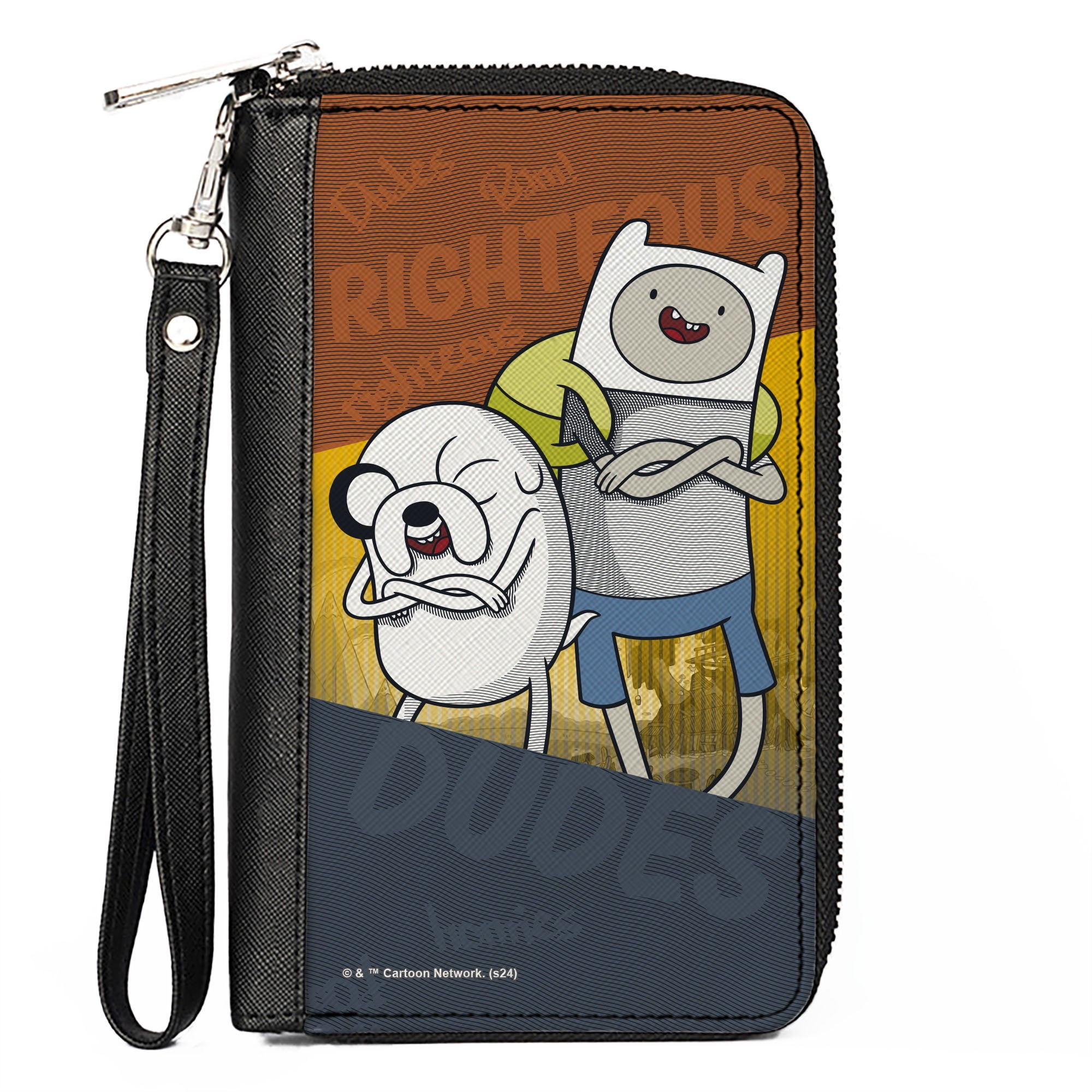 Cartoon Network Wallet, Zip Around, Adventure Time Jake and Finn ...