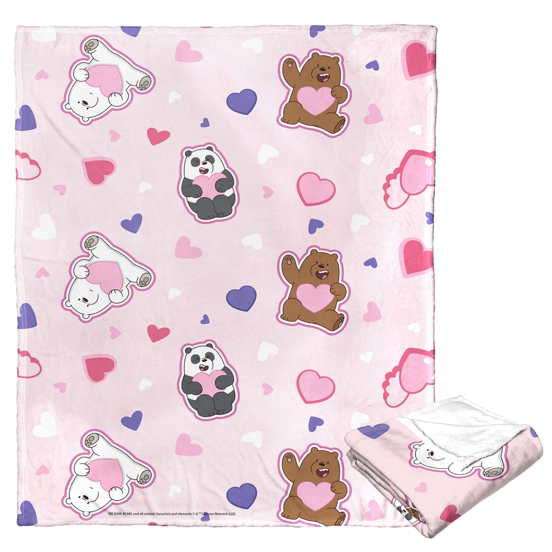 Cartoon Network We Bare Bears Sweet Bears Silk Touch Throw - Walmart.com