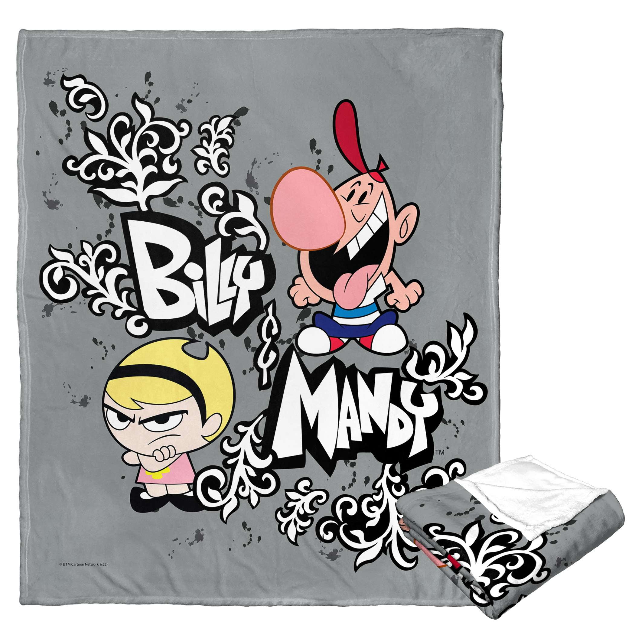 Cartoon Network's Billy And Mandy Billy And Mandy Kids Silk Touch Throw ...