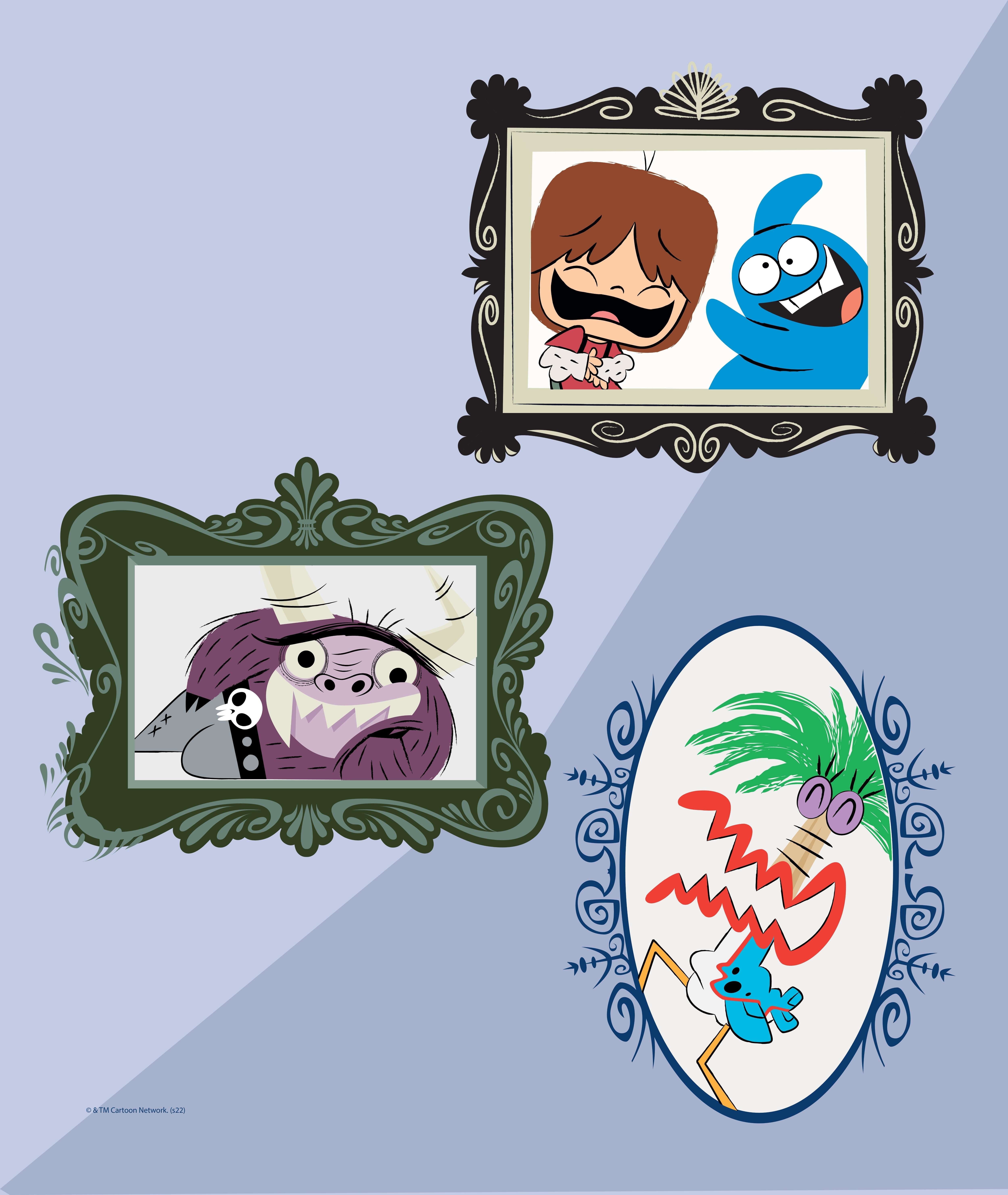 Cartoon Network's Foster's Home For Imaginary Friends Framed Kids Silk ...