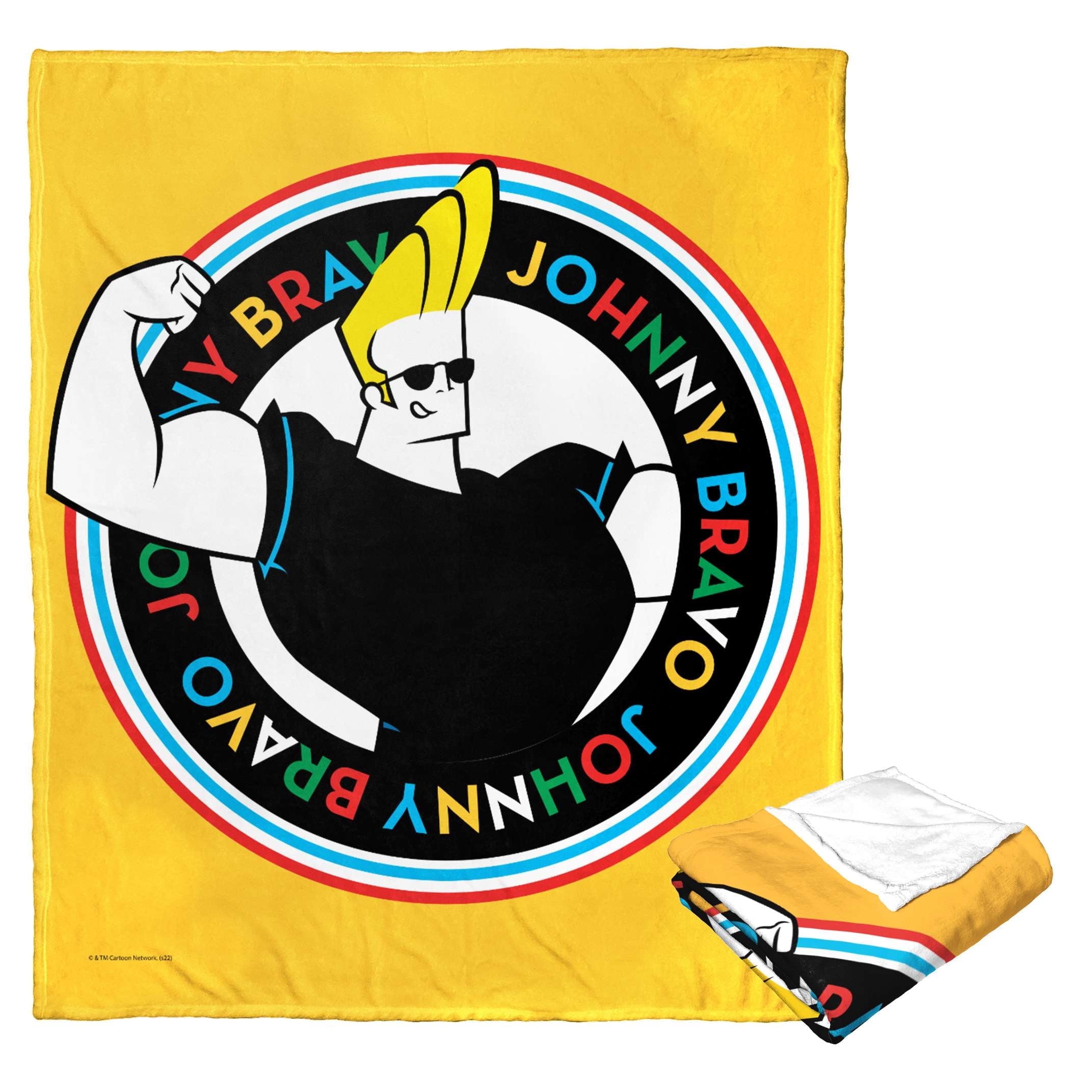 Cartoon Network's Johnny Bravo Johnny Bravo Kids Silk Touch Throw ...