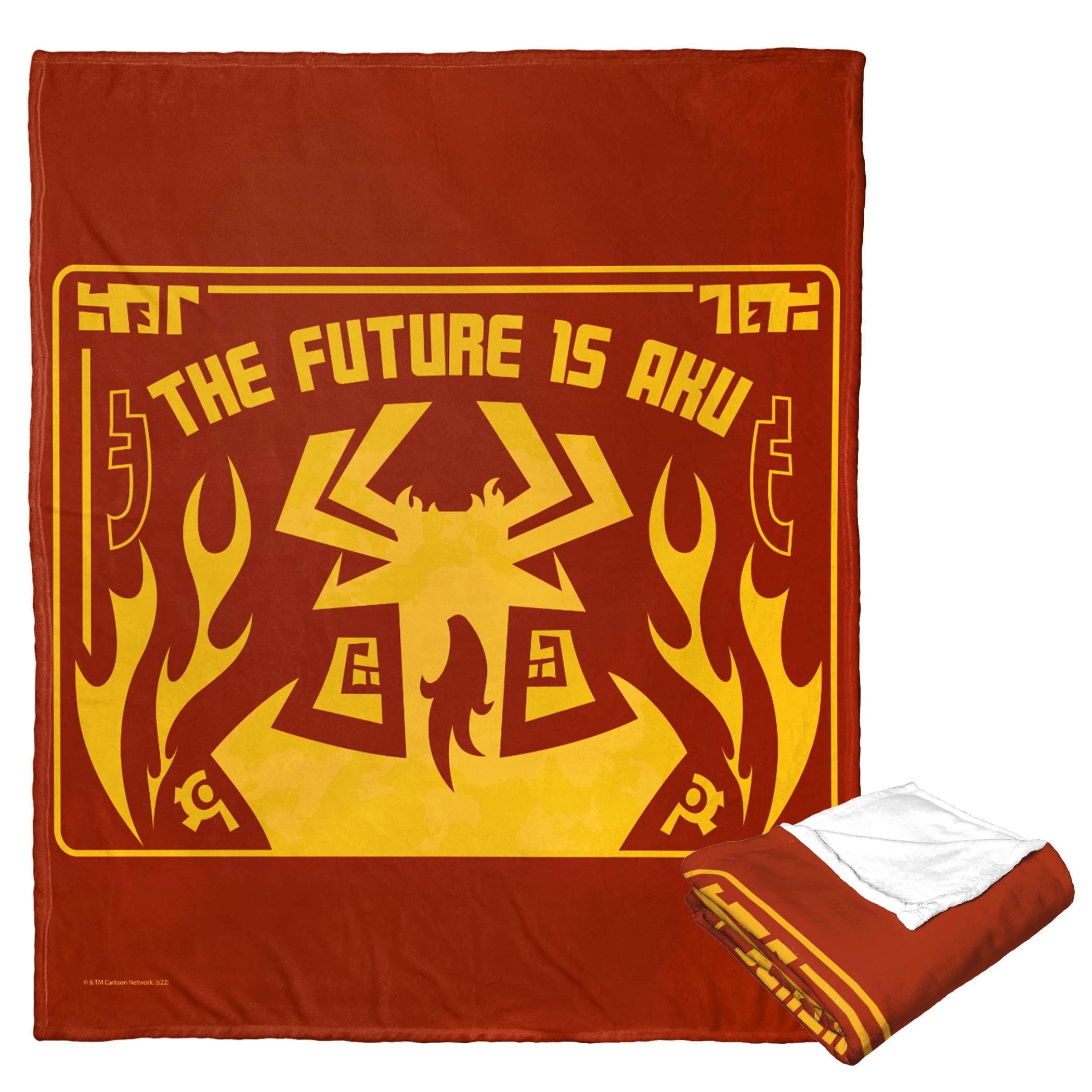 Cartoon Network's Samurai Jack Future Is Aku Kids Silk Touch Throw ...