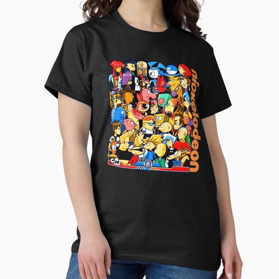 Cartoon Network vs Nickelodeon H4339, for Unisex – Extended Sizes Up to ...