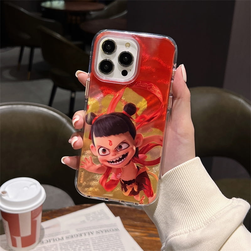 Cartoon Nezha Ao Bing Phone Case - Walmart.com