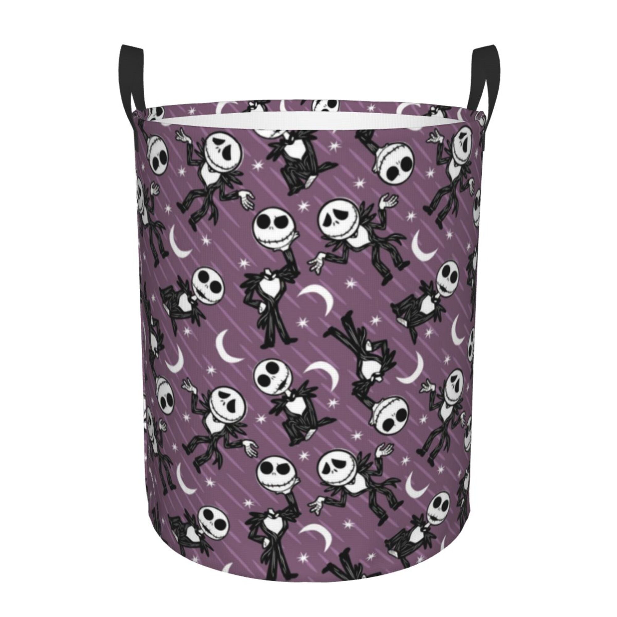 Cartoon The Nightmare Before Christmas Printed Laundry Hamper Basket ...