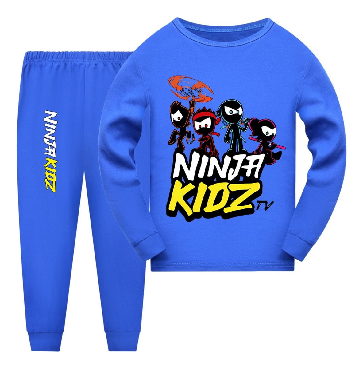 Cartoon Ninja Nightclothes for Boys Girls – Ninja Kidz Pajamas Set ...