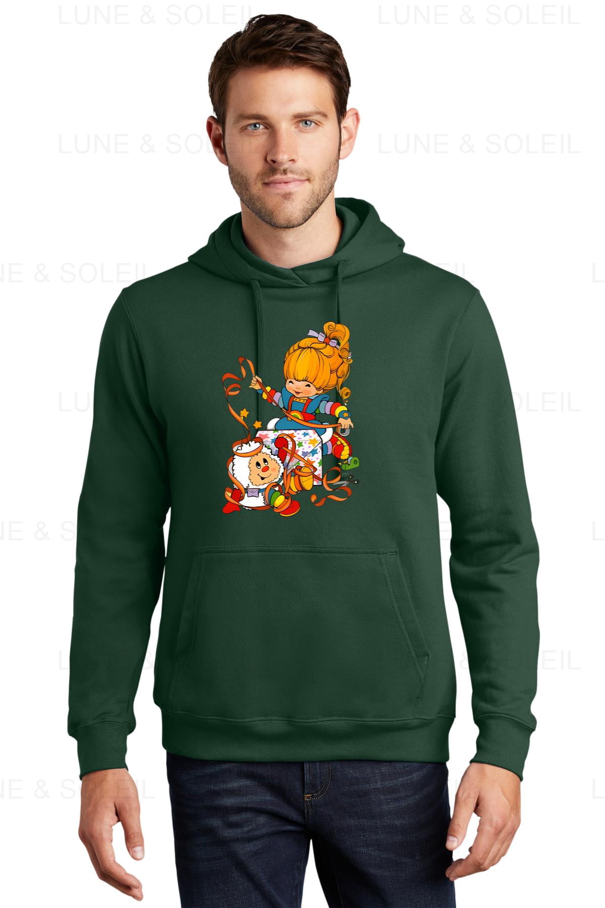 Cartoon Nostalgia 80s Friends Rainbow Brite Throwback Hoodie unisex up ...