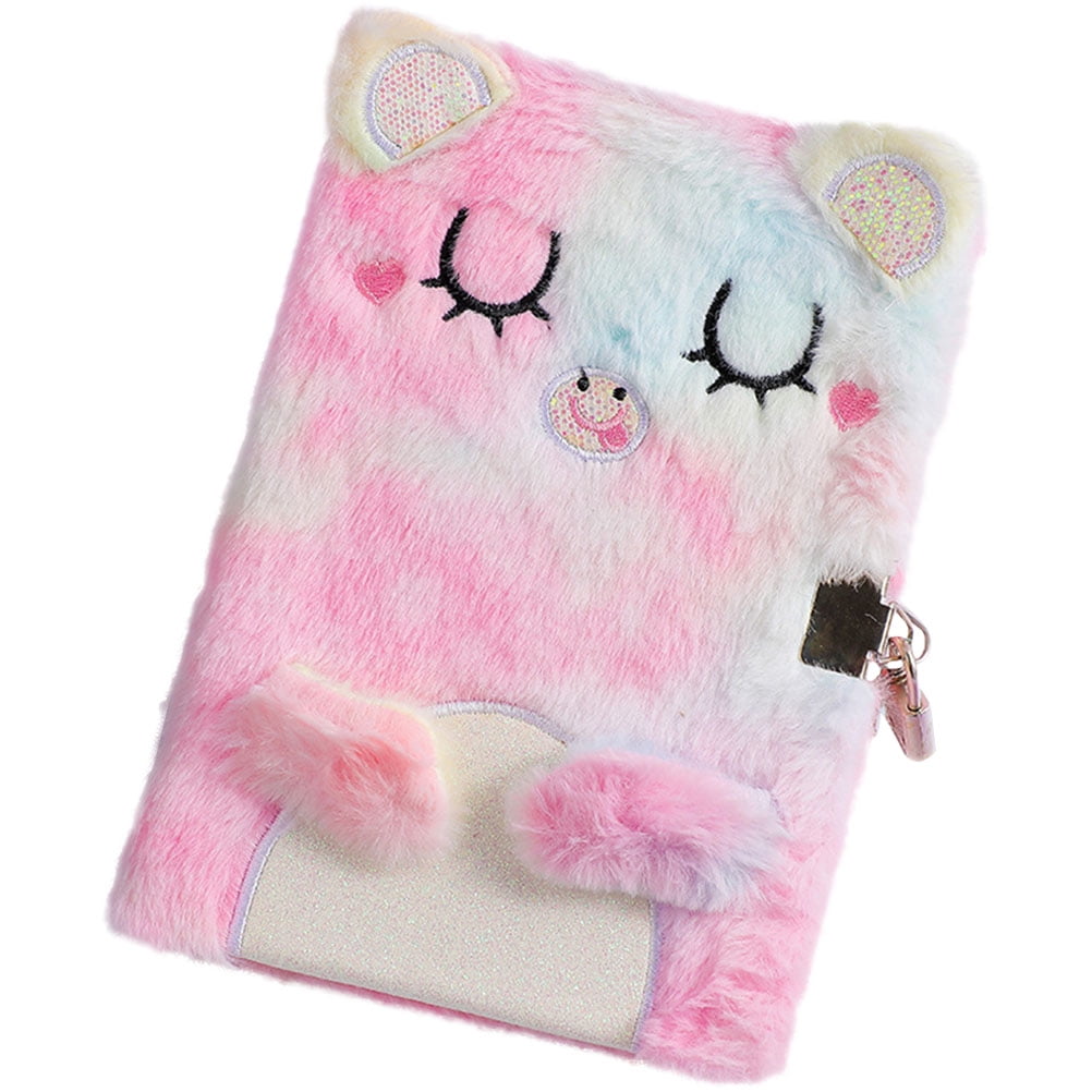Cartoon Notepad Plush Cover Notebook Lovely Plush Notepad Fluffy ... Cartoon Notepad Plush Cover Notebook Lovely Plush Notepad Fluffy ...