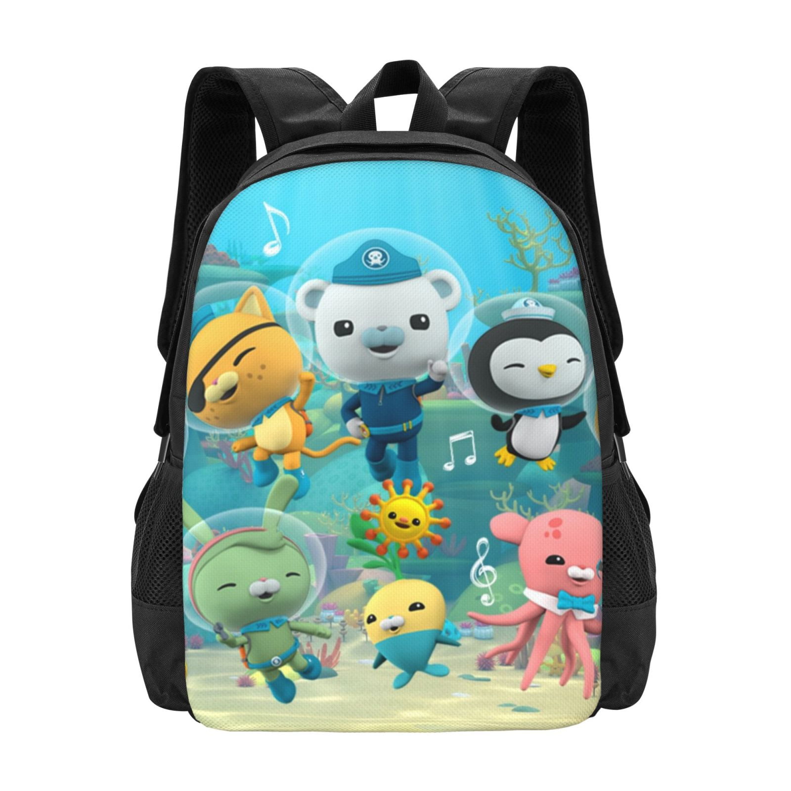Cartoon Octonauts Backpack Octonauts Casual Daypacks Wear- Resistant ...