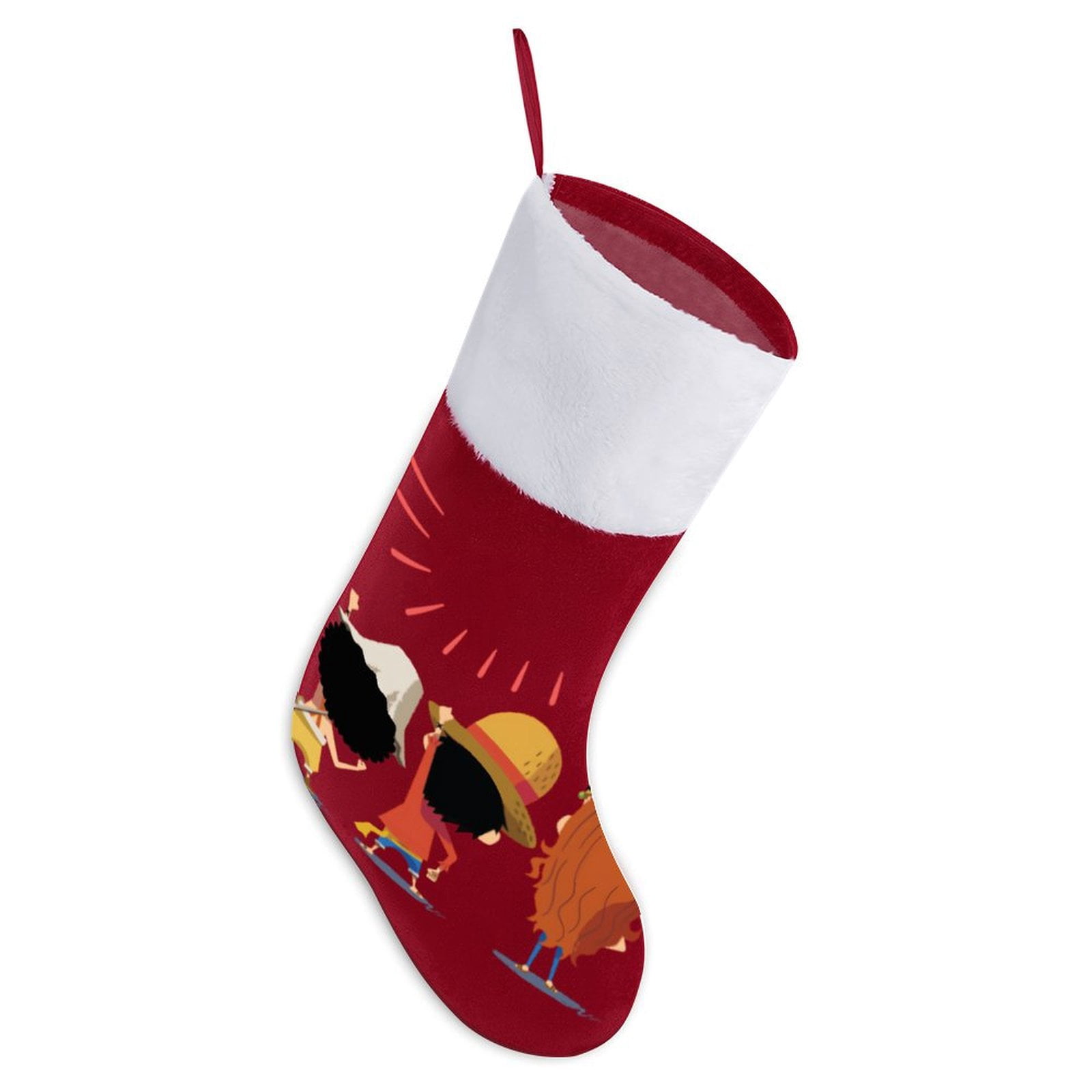 Cartoon One Piece Christmas Stockings 1Pcs Pink Cute Gorgeous Christmas ...
