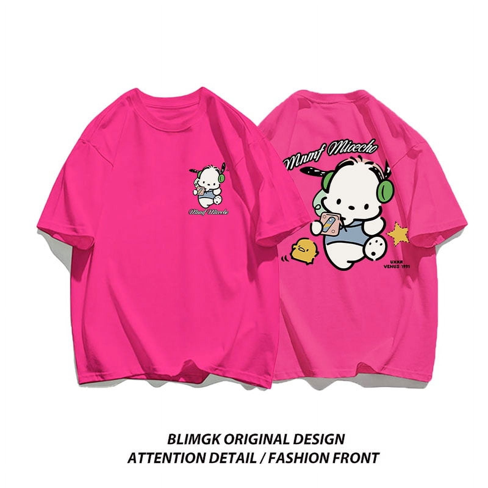 Cartoon Pacha Dog Print Youth Fashion Style Woman Tshirt Cotton Graphic ...