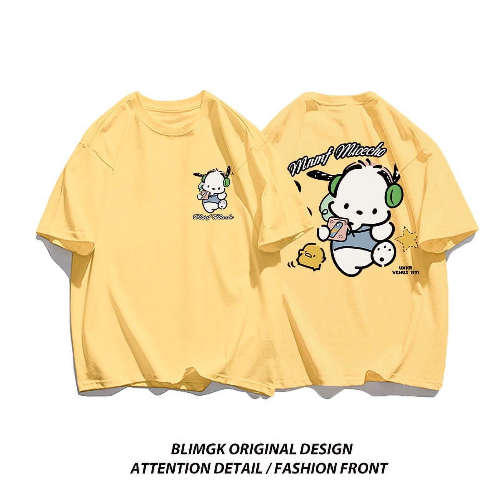 Cartoon Pacha Dog Print Youth Fashion Style Woman Tshirt Cotton Graphic ...