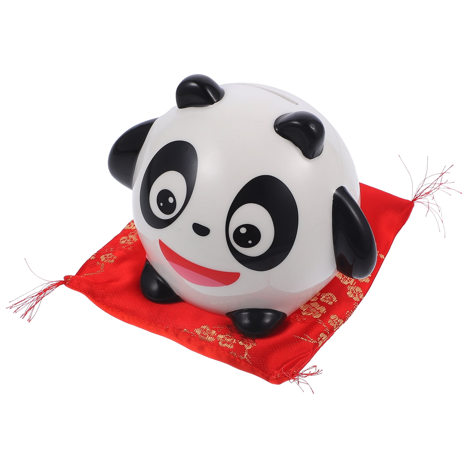 Cartoon Panda Piggy Bank Decorative Cartoon Money Saving Pot Tabletop ...