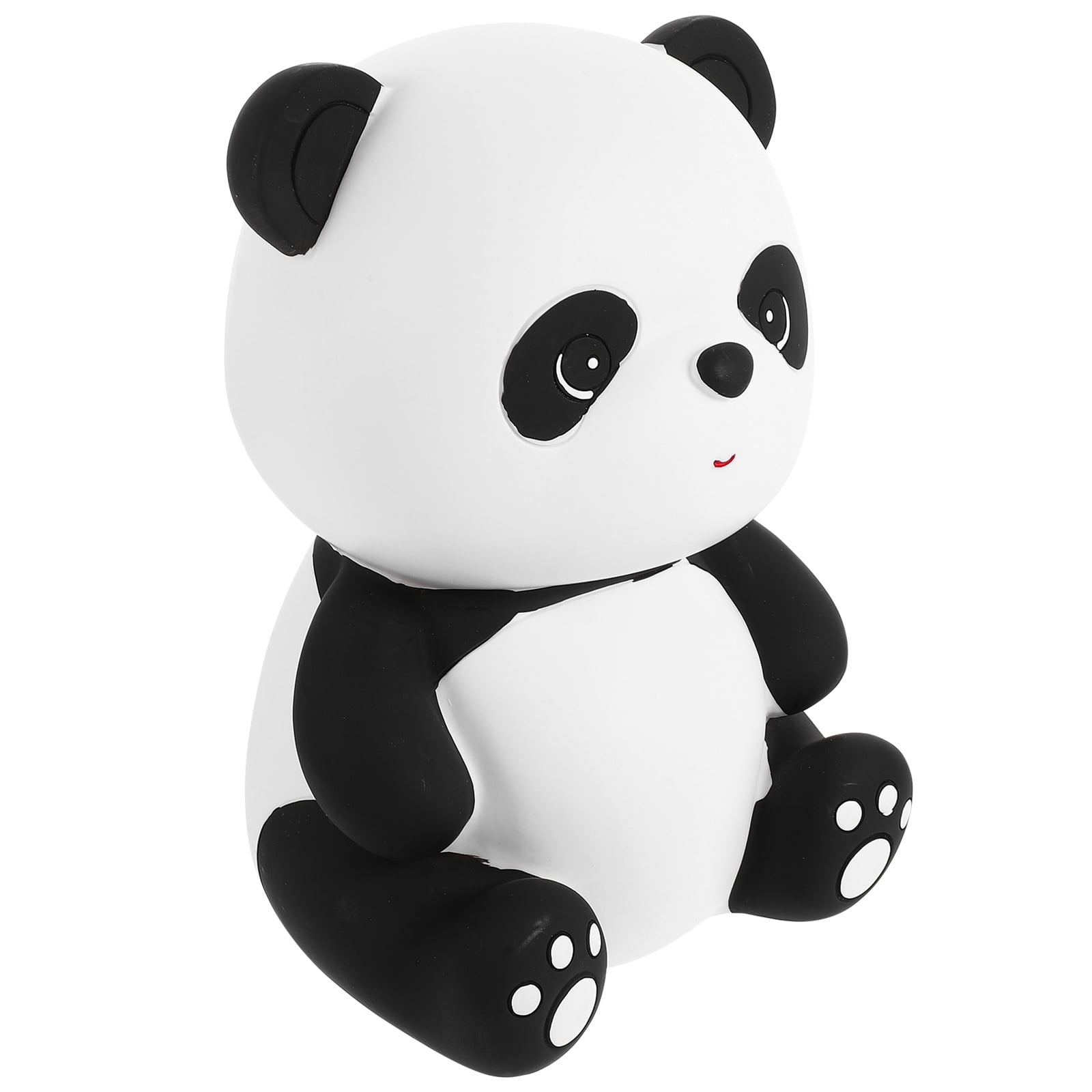 Cartoon Panda Shape Piggy Bank Sitting Panda Cute Animal Molding Saving ...