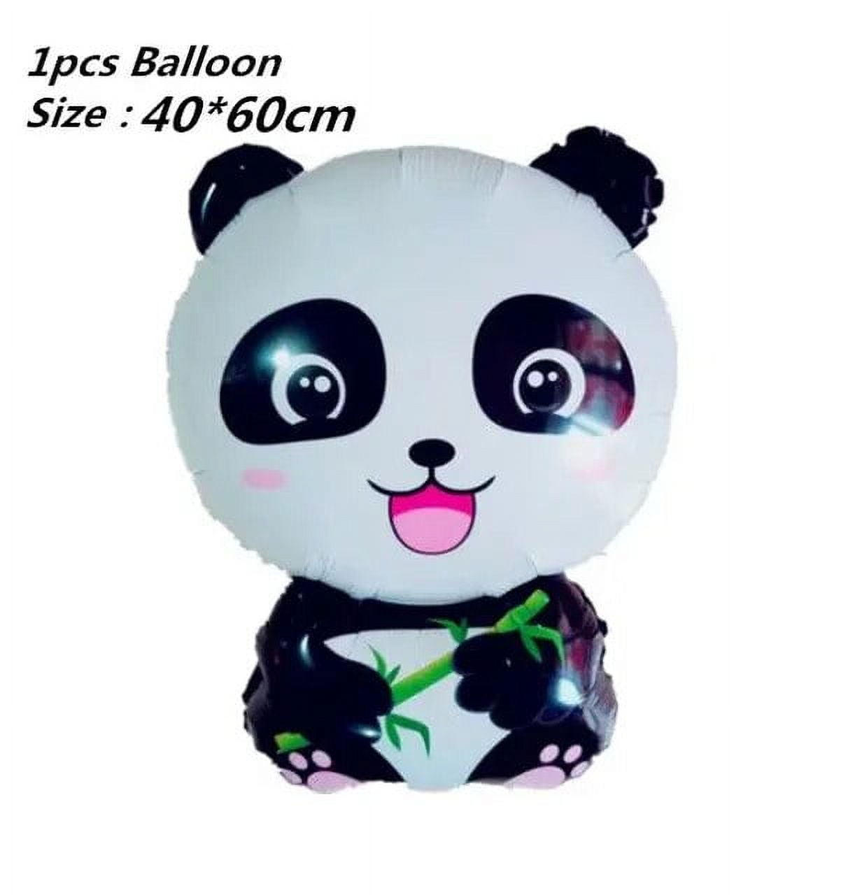 Cartoon Panda Theme Party Supply Happy Birthday Banner Napkin Panda ...