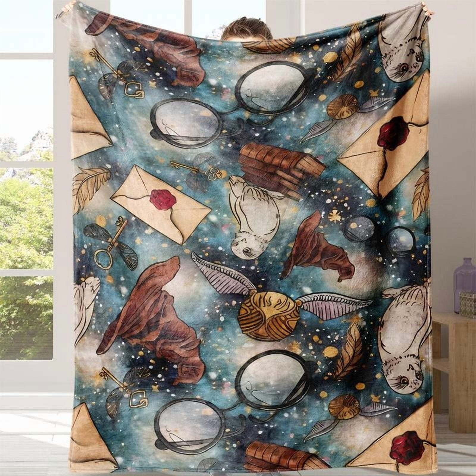 Pattern Blanket, Soft Cozy Throw Blanket with Storage Bag, Air ...