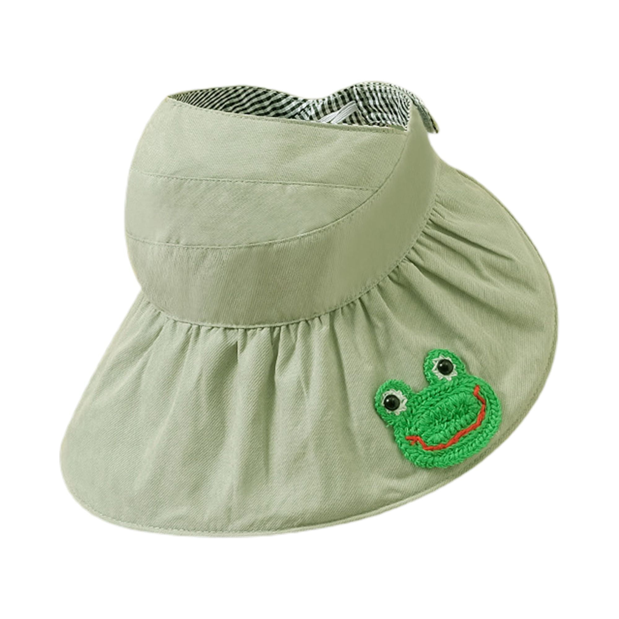 Cartoon Pattern Embroidery Bucket Hat for Girls Boys Aged 2-8 Years ...