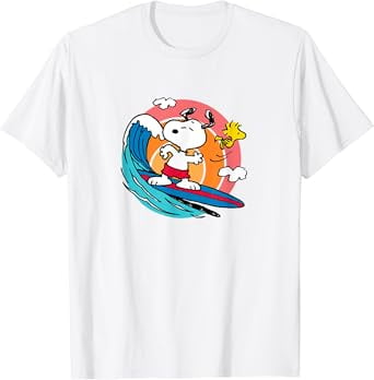 Cartoon Pe@Nut Wudstock Surf T-Shirt Unisex S To 5XL - Walmart.com
